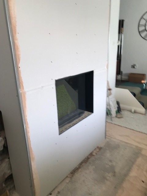 An Electric Fire Hole in the Wall Installation - Colwyn Fireplace ...
